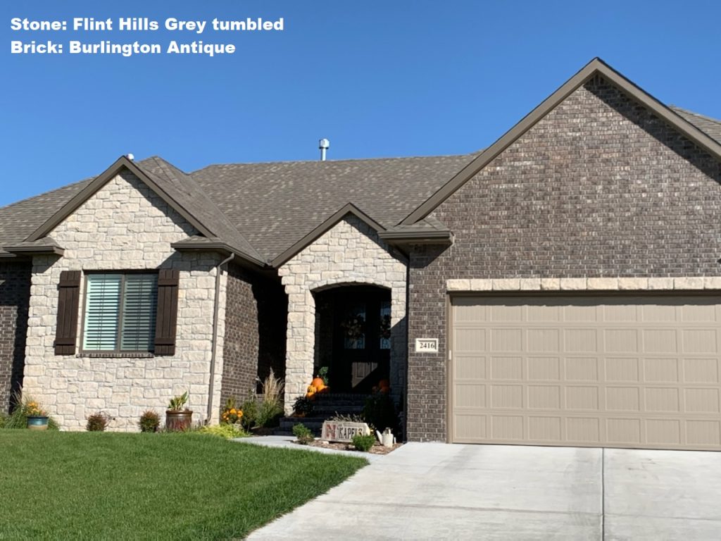 Flint Hills Gray - Lusco Brick and Stone Wichita KS