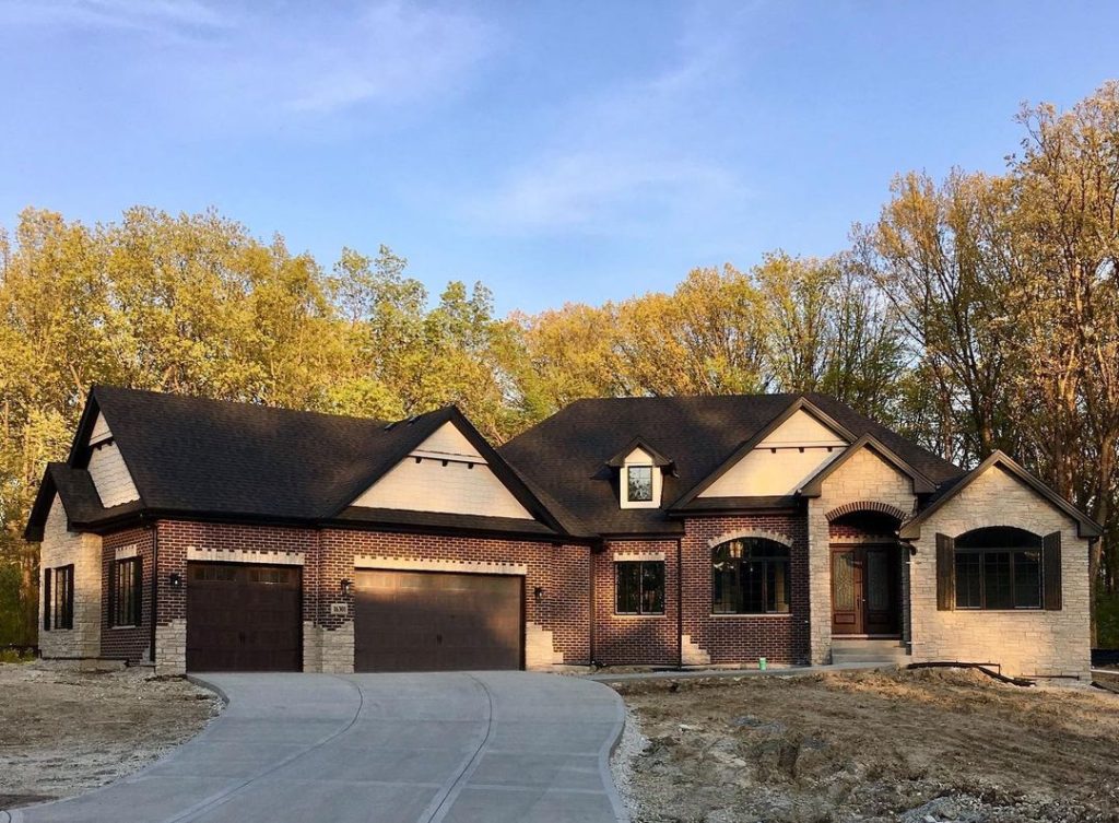 Tudor Williamsburg - Lusco Brick and Stone Wichita KS