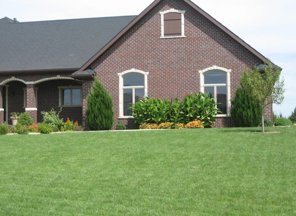Tudor Williamsburg - Lusco Brick and Stone Wichita KS