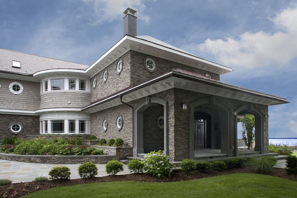 Nantucket Stacked Stone - Lusco Brick and Stone Wichita KS